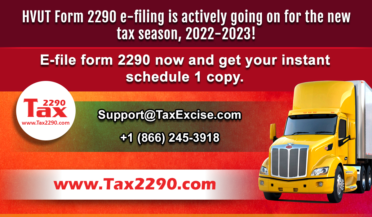 Tax 2290 Blog | Efile IRS Form 2290, Highway motor truck taxes