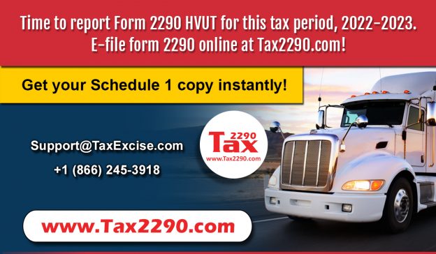 Tax 2290 Blog | Efile IRS Form 2290, Highway motor truck taxes