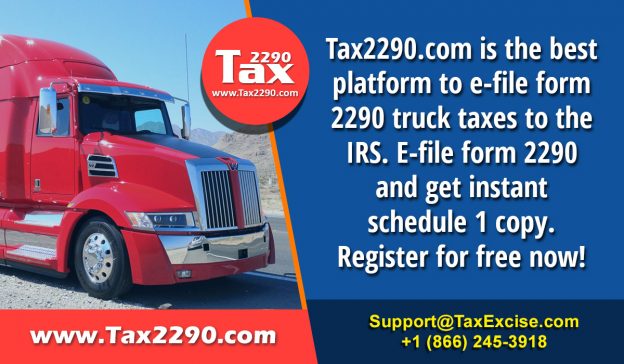 Everything you need to know about e-filing form 2290 online at Tax2290.com