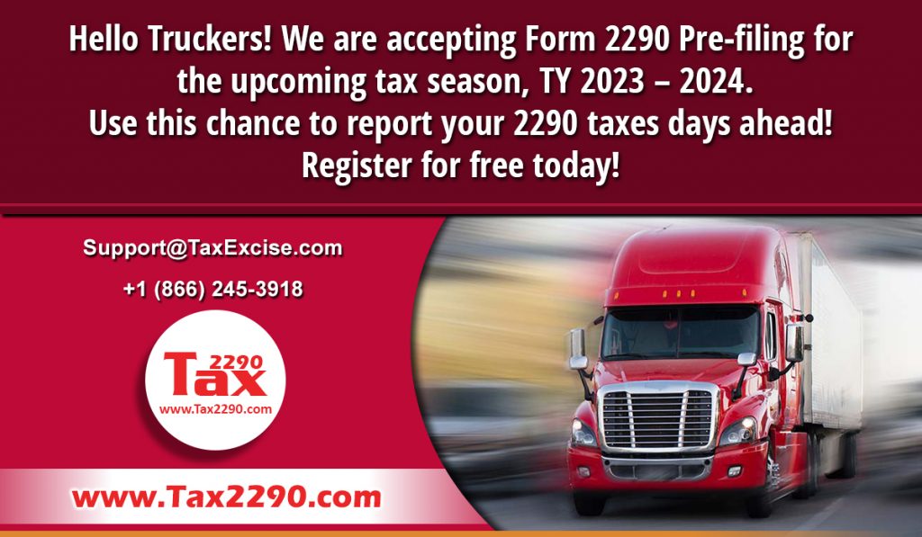 Tax 2290 Blog | Efile IRS Form 2290, Highway motor truck taxes