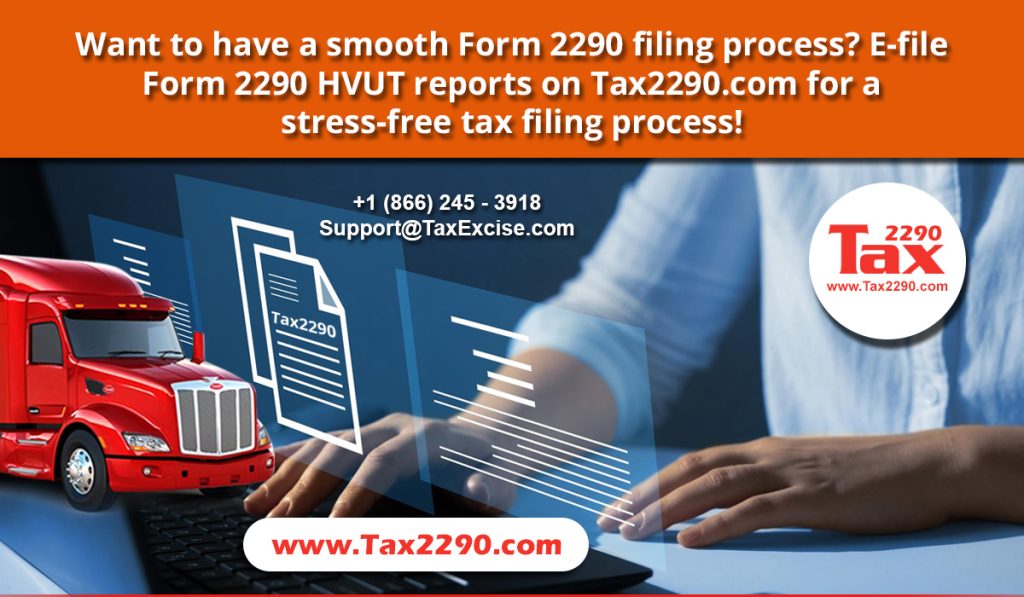 Top 5 Benefits of E-filing Form 2290 HVUT Returns Online!