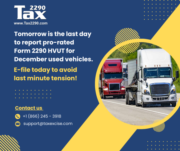 Tax 2290 Blog | Efile IRS Form 2290, Highway motor truck taxes