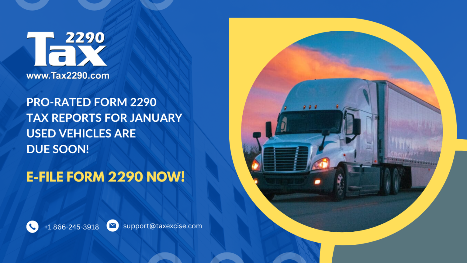 Tax 2290 Blog | Efile IRS Form 2290, Highway motor truck taxes