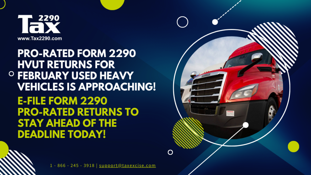 Tax 2290 Blog | Efile IRS Form 2290, Highway motor truck taxes