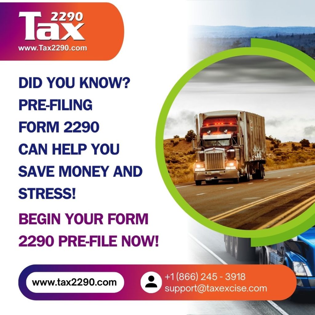 Tax 2290 Blog | Efile IRS Form 2290, Highway motor truck taxes