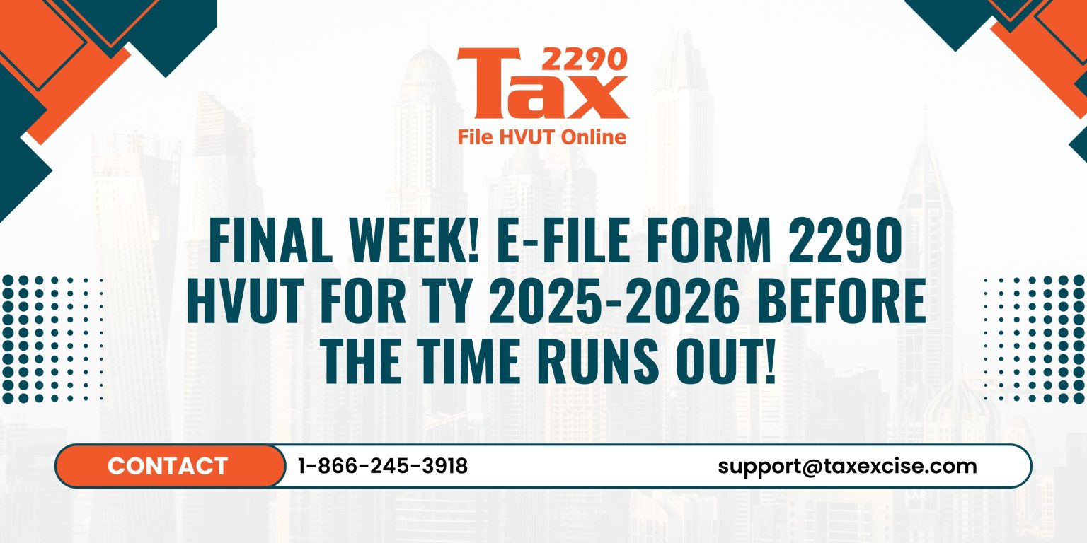 Tax 2290 Blog | Efile IRS Form 2290, Highway motor truck taxes